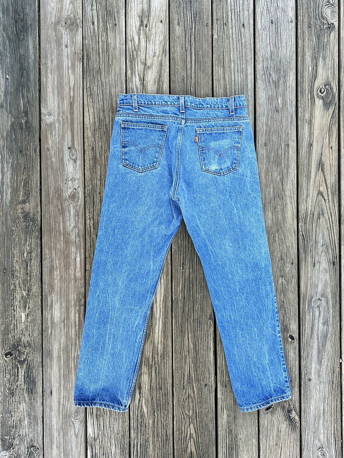 Vintage Vintage 1980's Orange Tab Levi's Jeans | Grailed