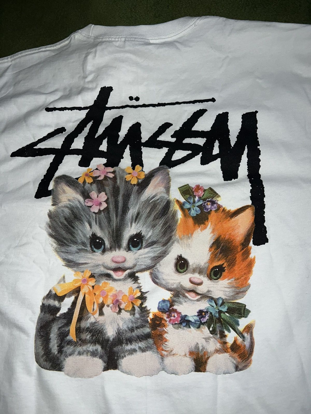 Stussy Stussy kittens tee | Grailed