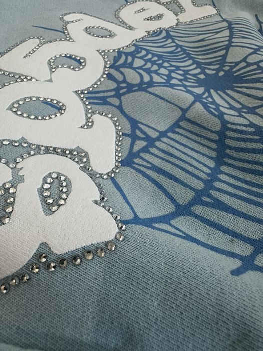 Spider Worldwide Sp5der Hoodie Sky Blue | Grailed