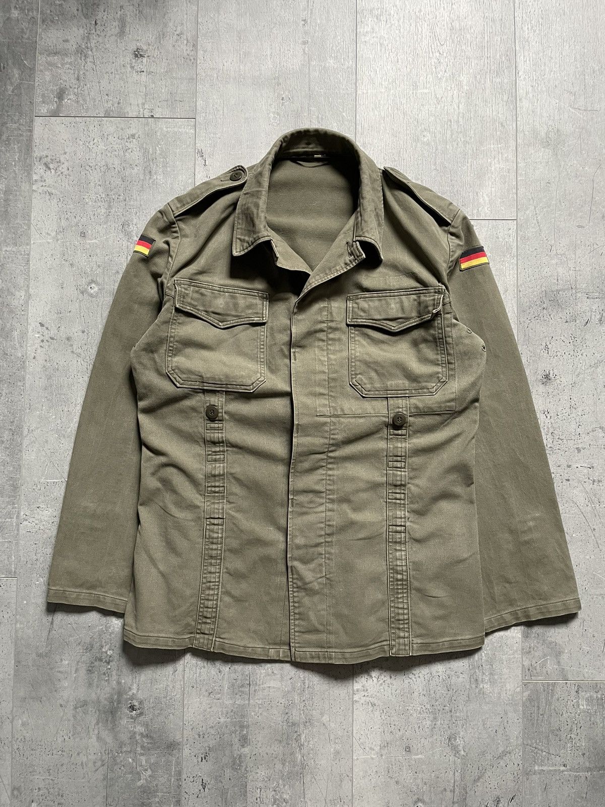 Military × Surplus × Vintage Vintage 80’s German Army Military Jacket ...