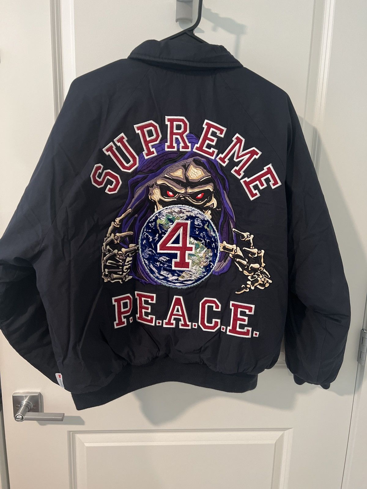 Supreme Supreme 4 Peace Work Jacket | Grailed