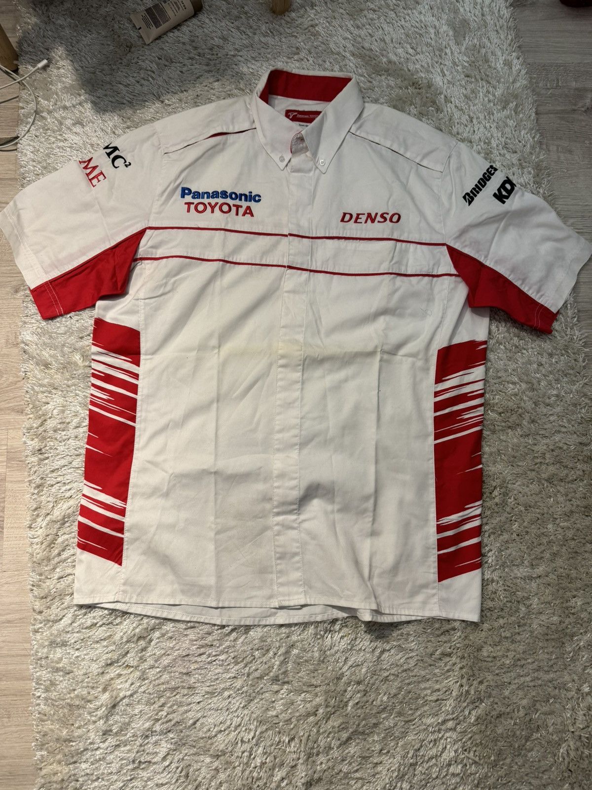 Fox Racing × Racing × Sportswear Panasonic Toyota Racing Shirt with ...