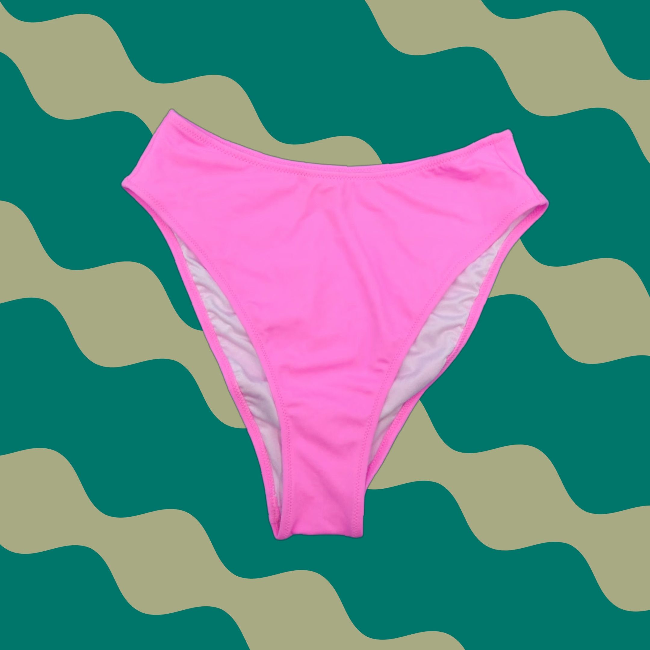 Victoria's Secret Victoria's Secret Small Bikini Bottom Pink VS Deep ...
