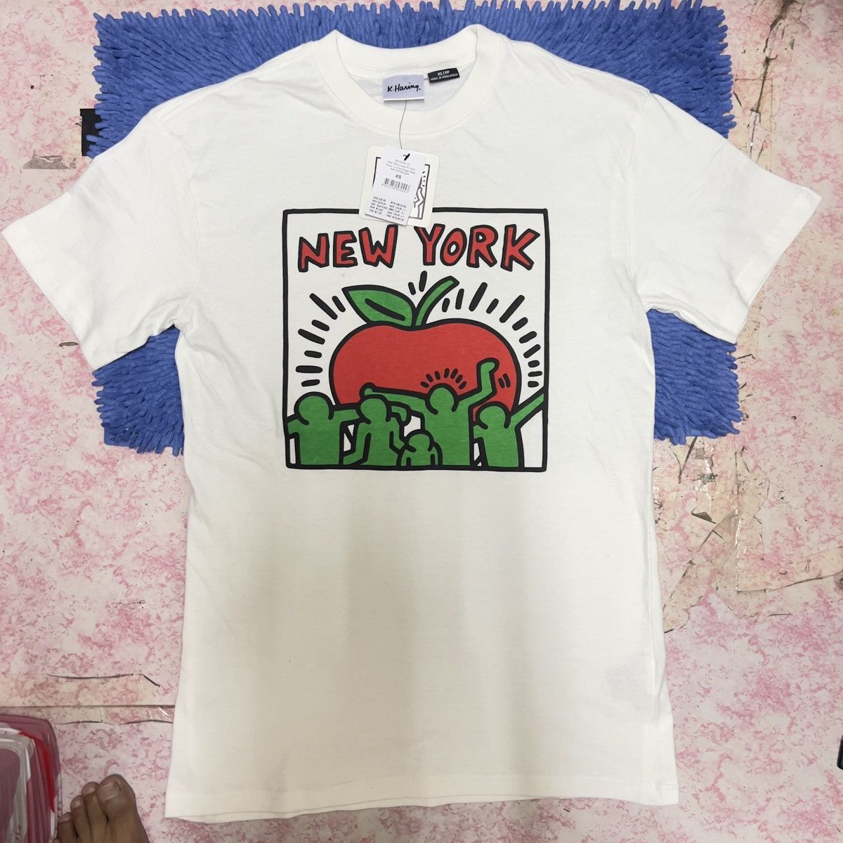Keith Haring × Streetwear Keith Harring x Newyork license Artestar x ...