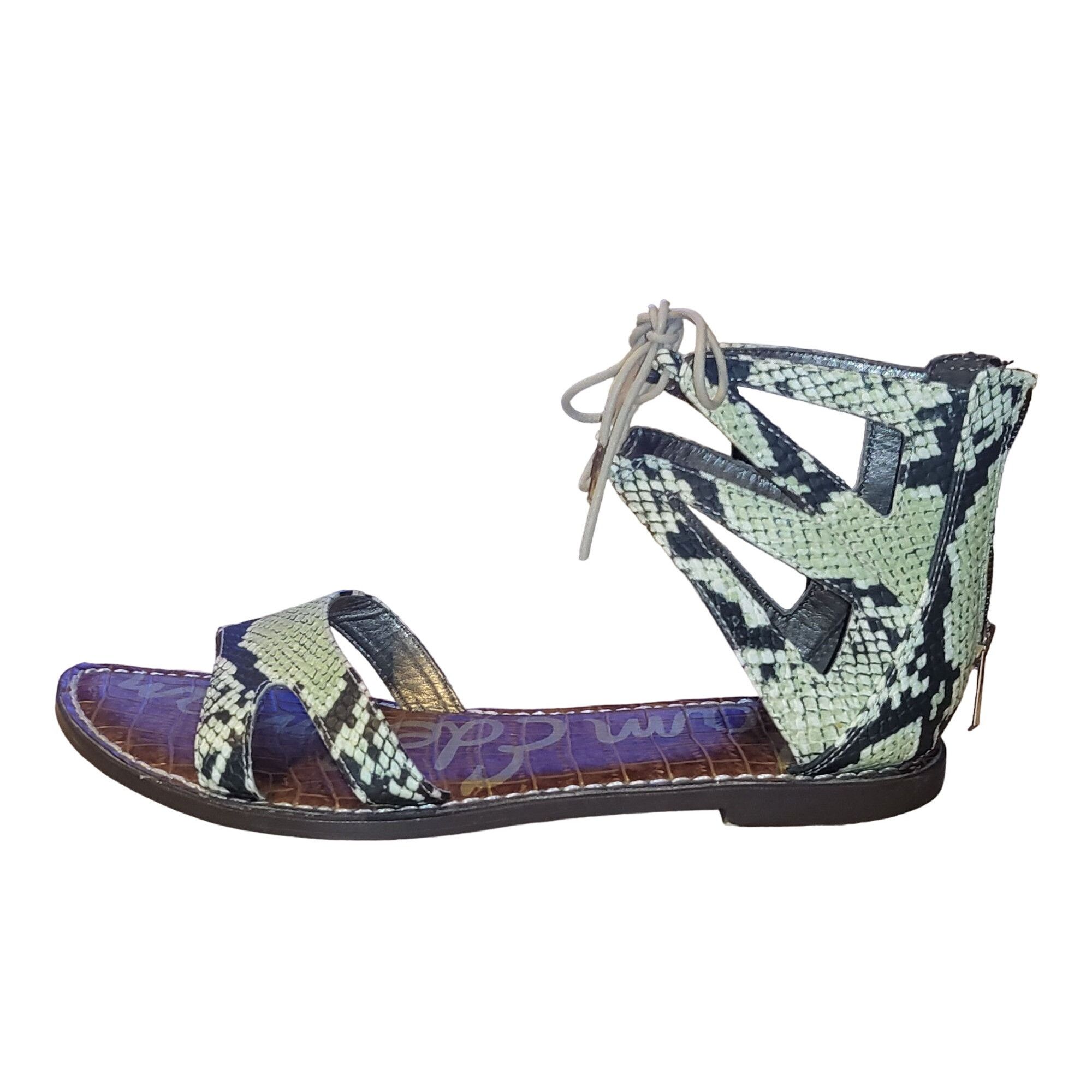 Sam Edelman Sam Edelman Gwenna Gladiator Sandals Women Sz 8.5 Green ...