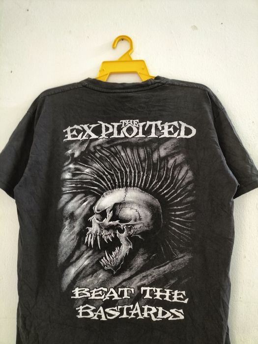 Vintage Vintage 90s The Exploited Beat The Bastard Bootleg Tee | Grailed