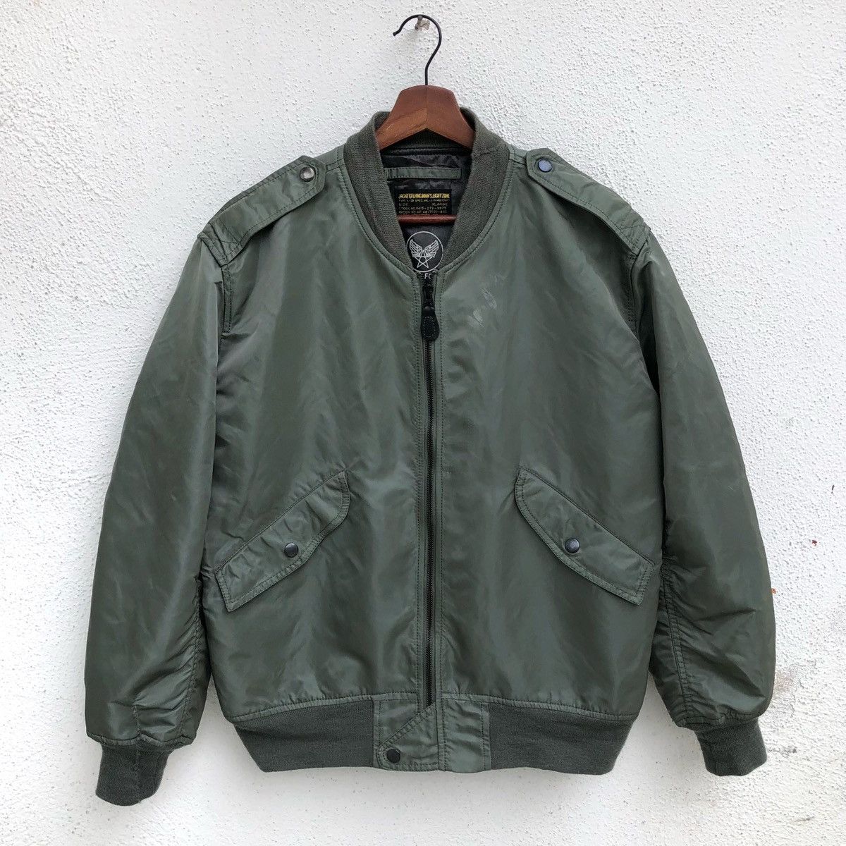 Vintage Vintage Alpha Industries TYPE L-28 US AirForce Bomber Jacket ...
