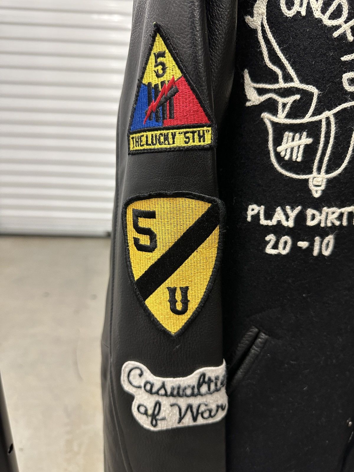 Undefeated Undefeated Undftd Casualties of War Varsity Jacket 2010 ...