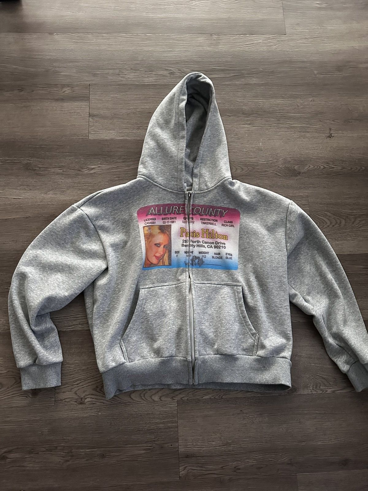 Streetwear Allure County Paris Hilton Hoodie | Grailed