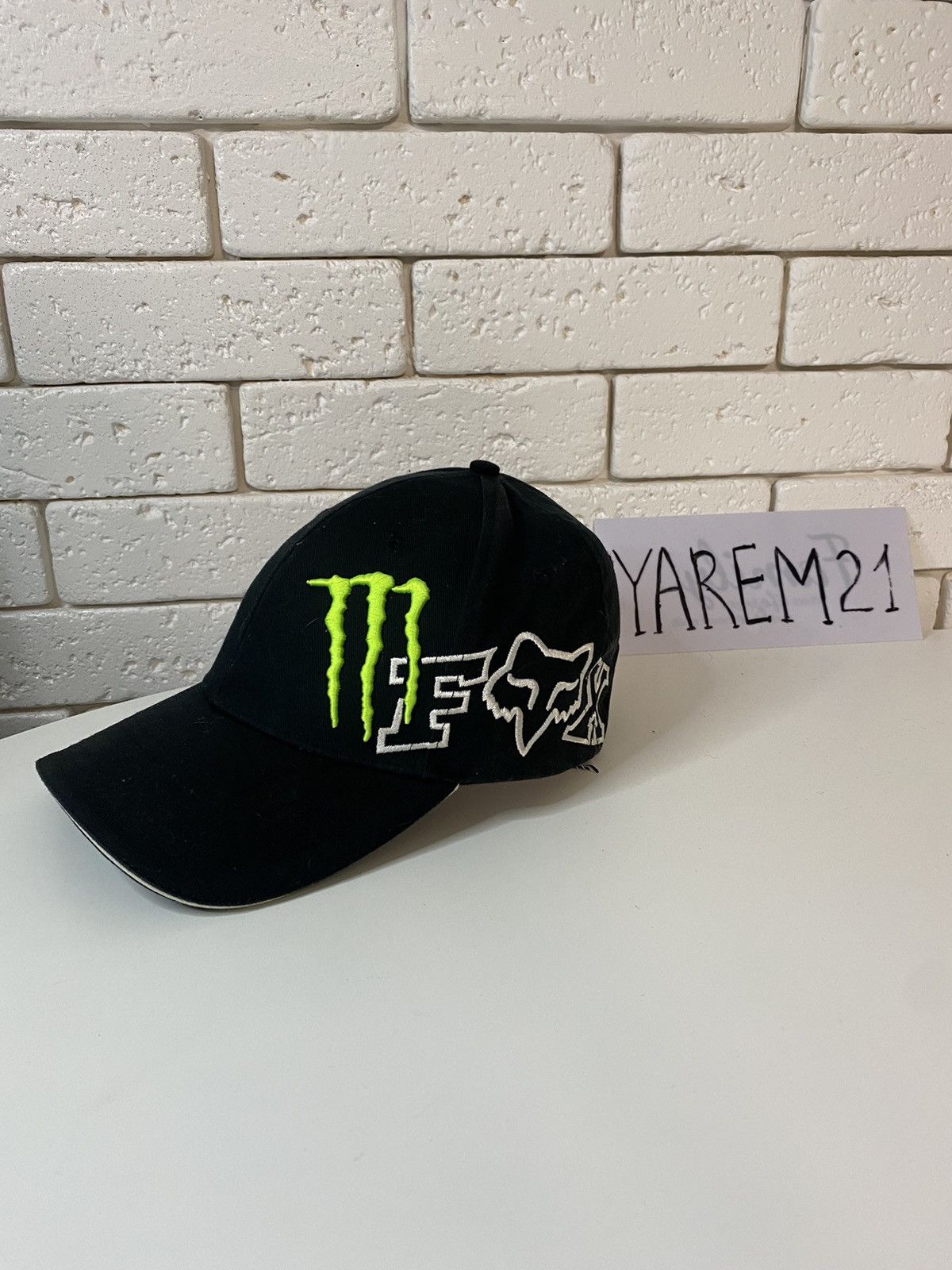 Vintage Monster Energy Fox cap hat | Grailed