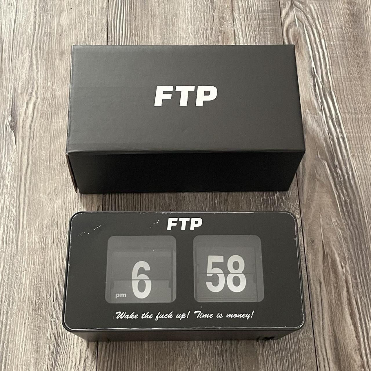Fuck The Population FTP Flip Clock | Grailed