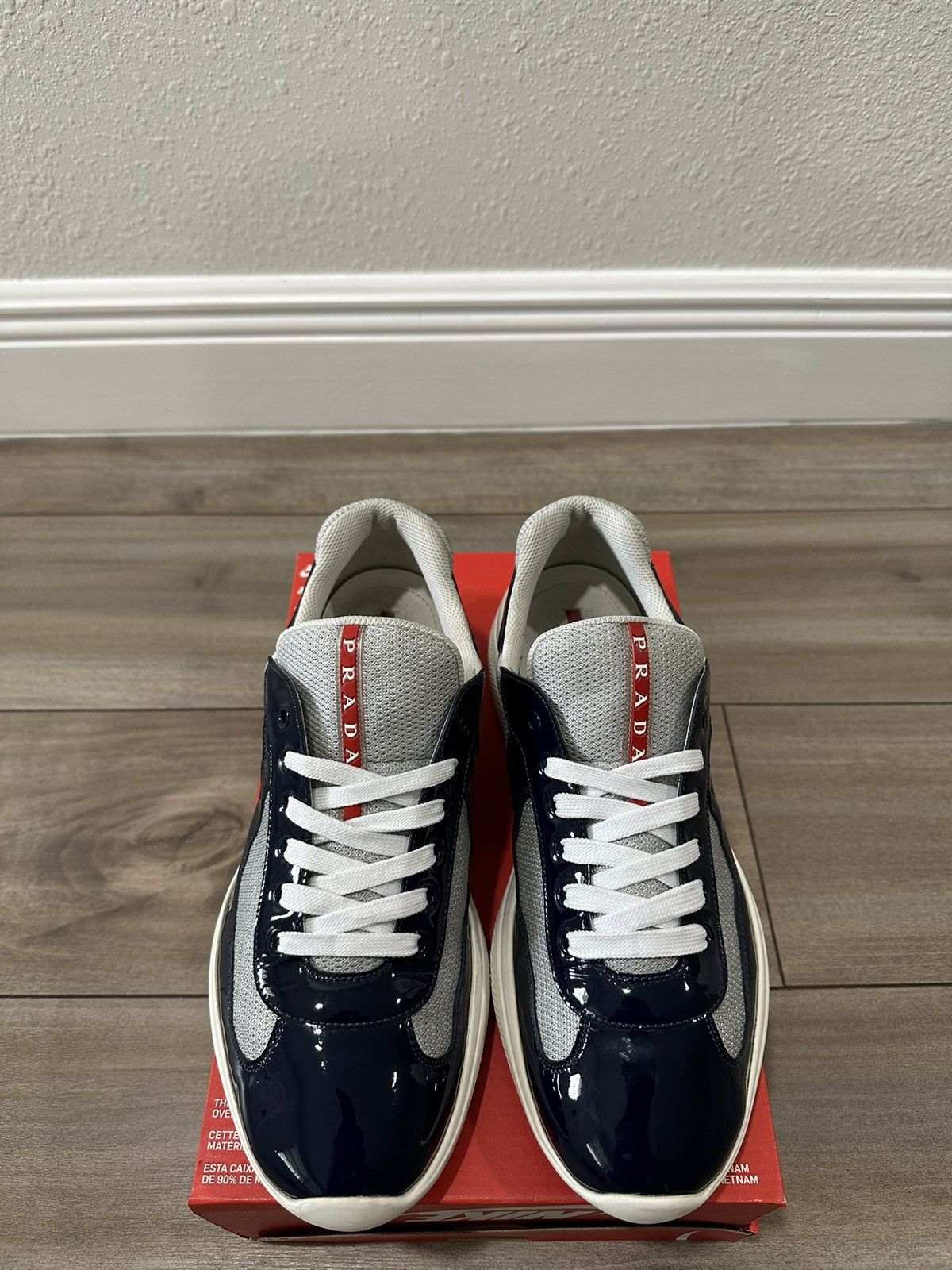 Prada Prada americas cup sneaker | Grailed