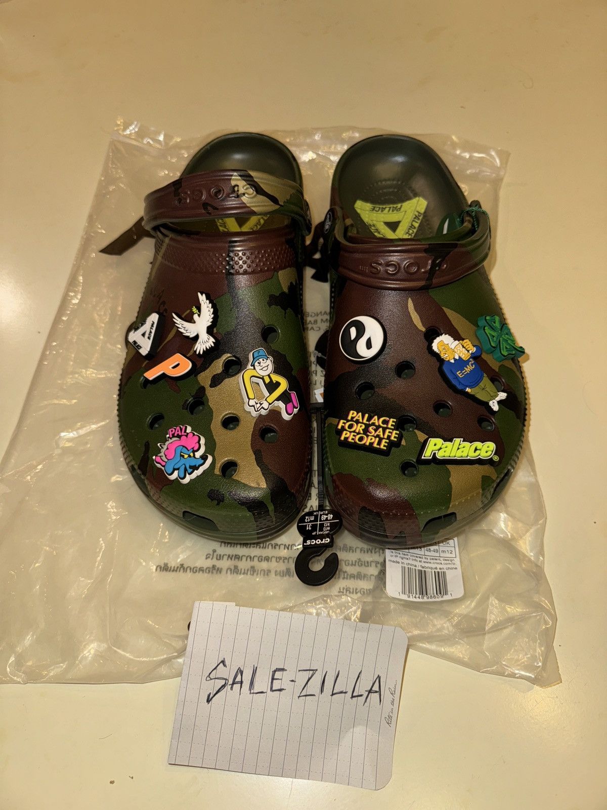 Palace Palace Crocs Classic Clog - Jungle Camo Size 13 | Grailed