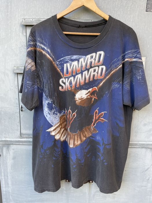 Vintage Vintage 1996 Lynyrd Skynyrd “Free Bird” Tour Band Rock Shirt ...