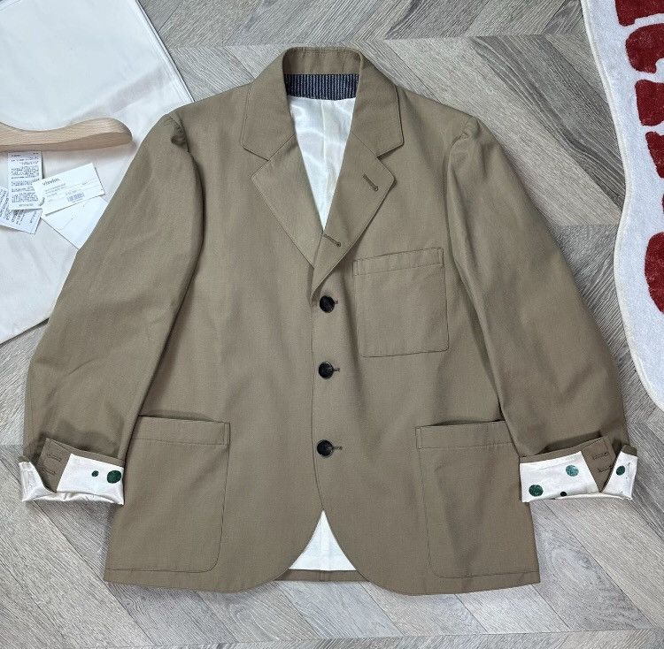Visvim VISVIM 20AW KIVA BLAZER (W/L) Hand-painted Polka dot wool su ...