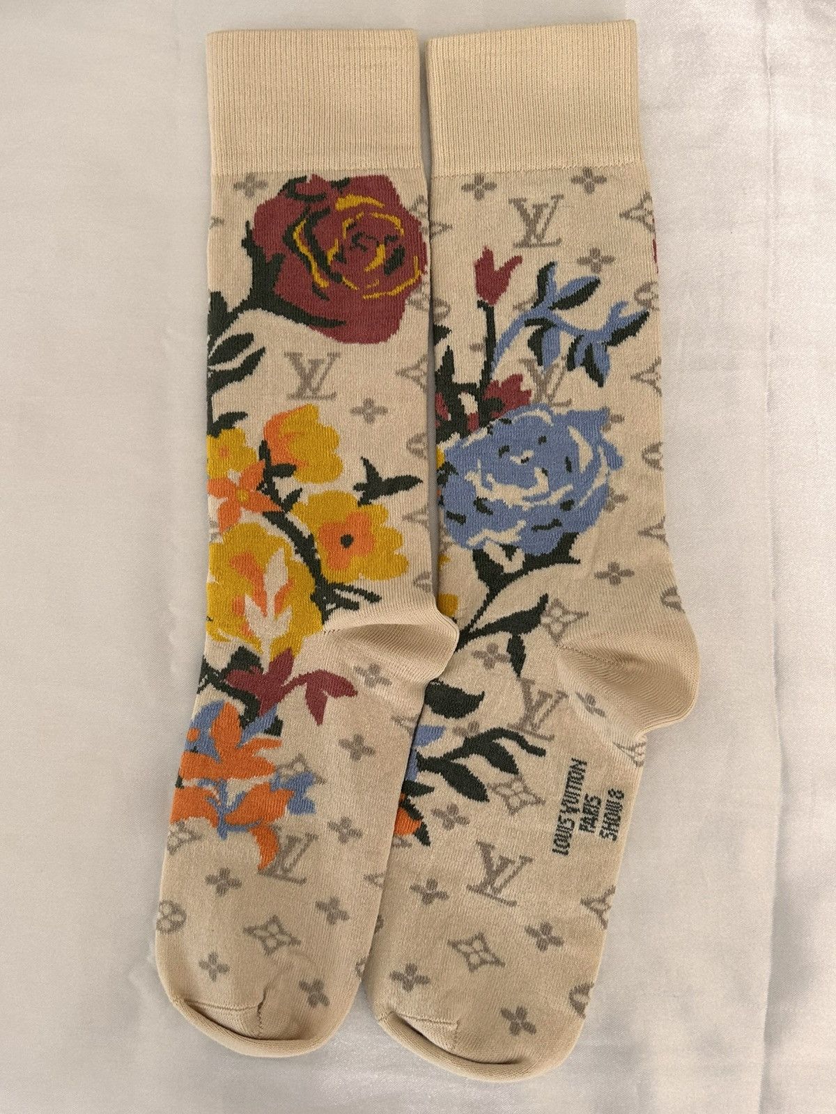 Louis Vuitton × Virgil Abloh Louis Vuitton Archives FW22 socks | Grailed