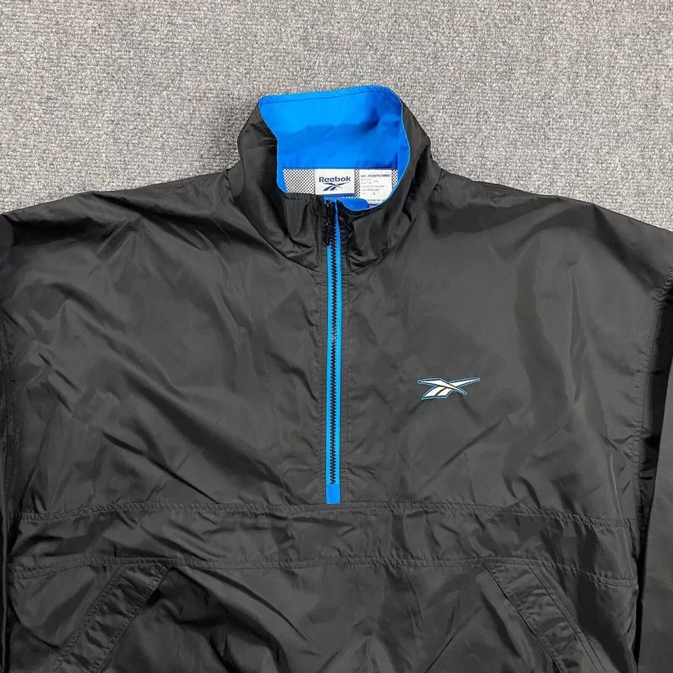 Reebok × Vintage Reebok Jacket Mens L Anorak Windbreaker Nylon ...