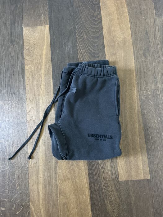 Fear of God Black Essentials Sweatpants | Grailed