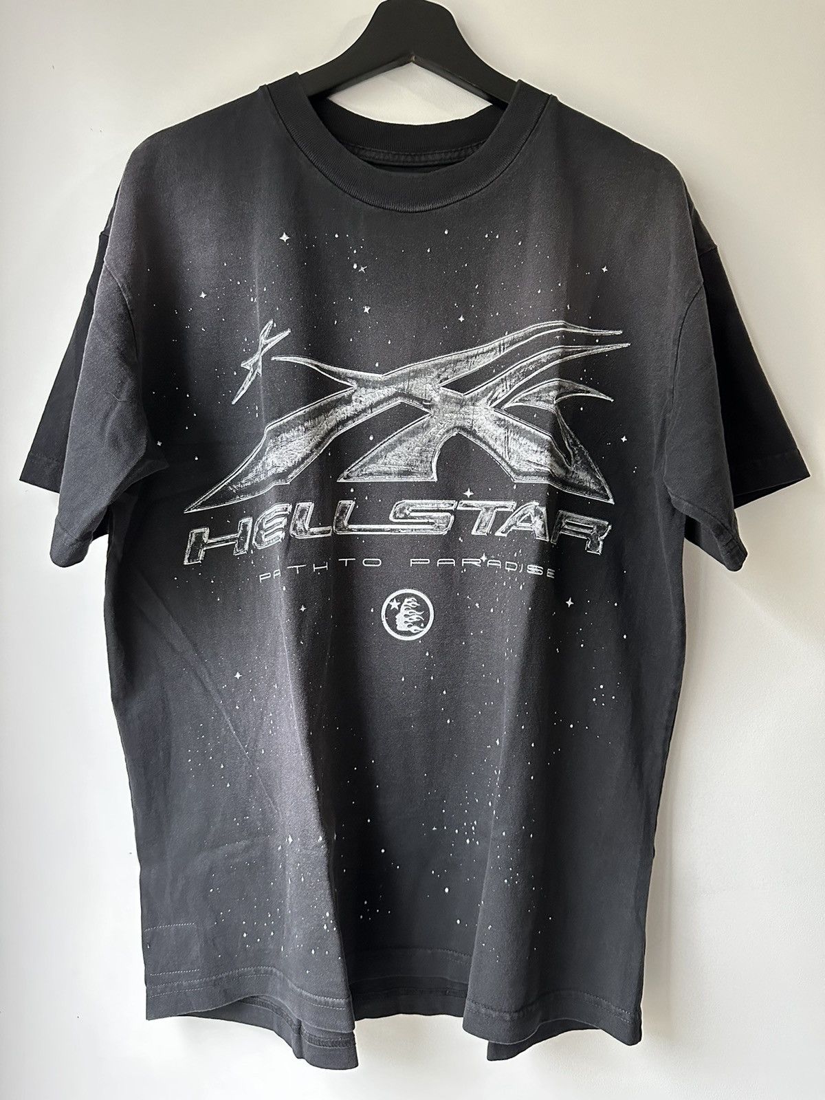 HELLSTAR Hellstar Chrome Logo T-Shirt | Grailed