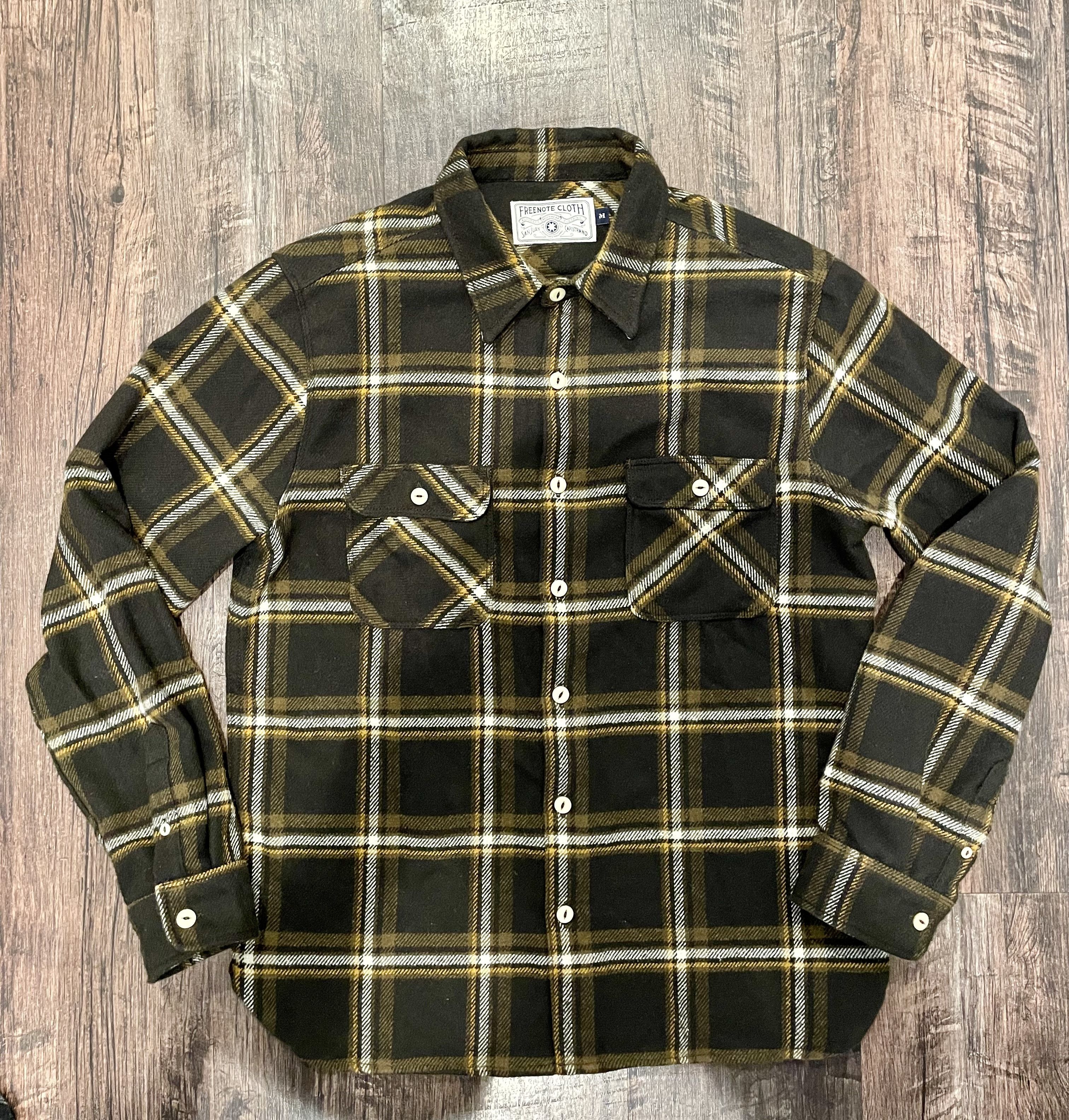 Freenote Freenote Cloth Benson in Brown Plaid | Grailed