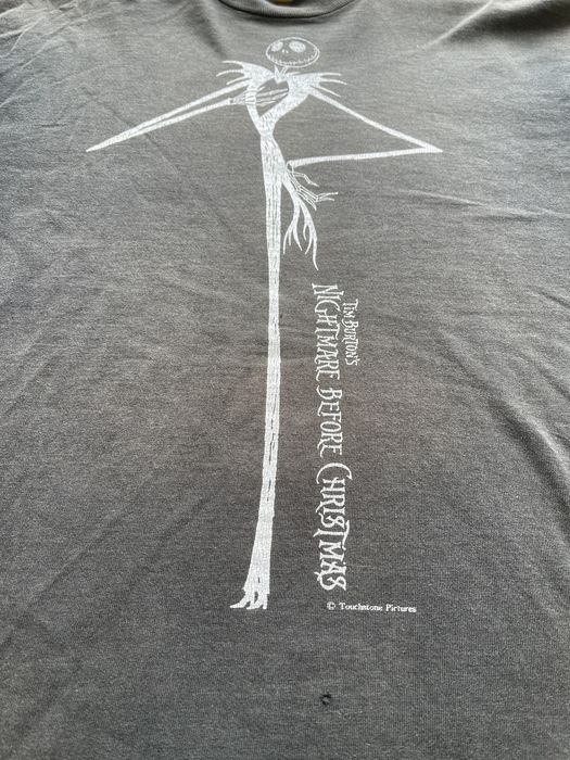 Vintage VTG 90S TIM BURTONS NIGHTMARE BEFORE CHRISTMAS TEE VERY RARE ... Vintage VTG 90S TIM BURTONS NIGHTMARE BEFORE CHRISTMAS TEE VERY RARE ...