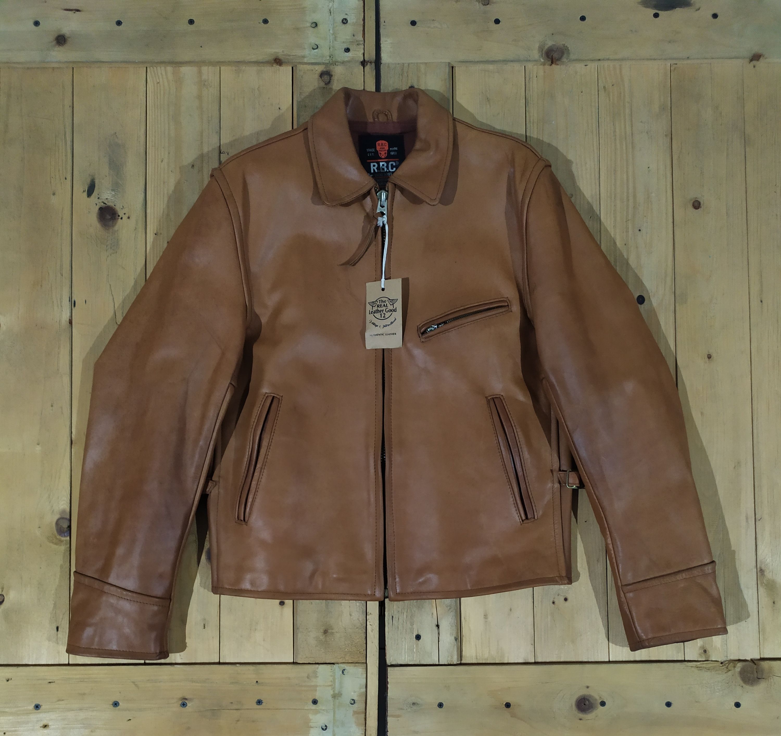 Genuine Leather × Japanese Brand RBC LEGEND LEATHER GENUINE STEERHIDE ...