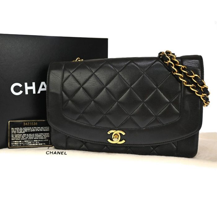 Chanel Chanel Diana shoulder | Grailed