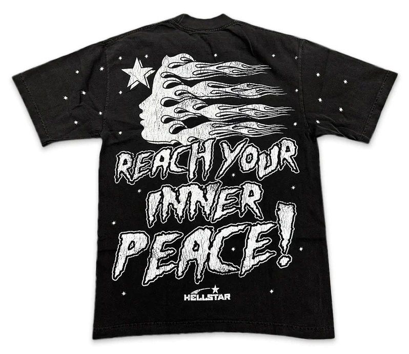 HELLSTAR Hellstar Inner Peace T-Shirt | Grailed HELLSTAR Hellstar Inner Peace T-Shirt | Grailed