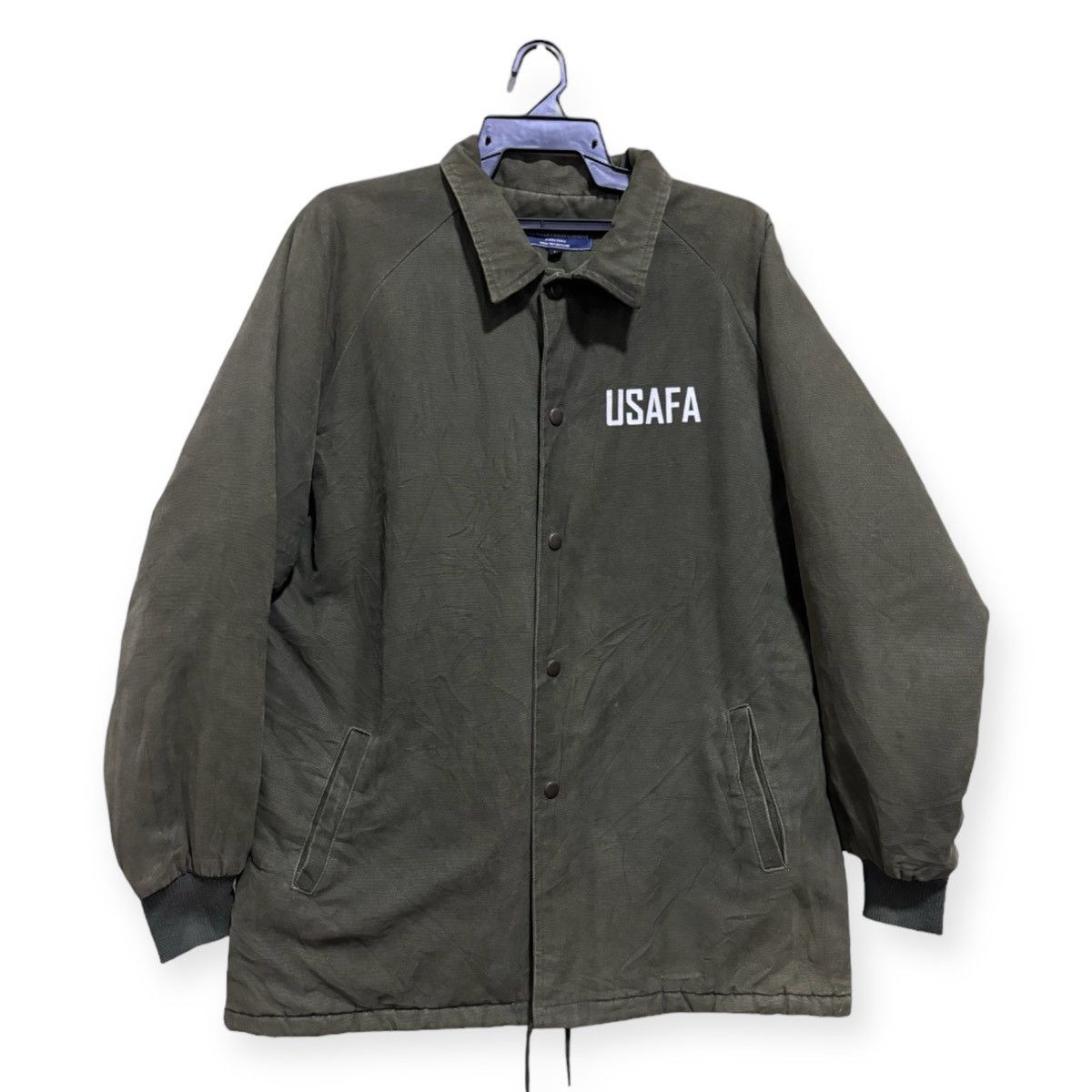 Rare Vintage USAFA 73 Blue Water Urban Garment Bomber Jacket | Grailed