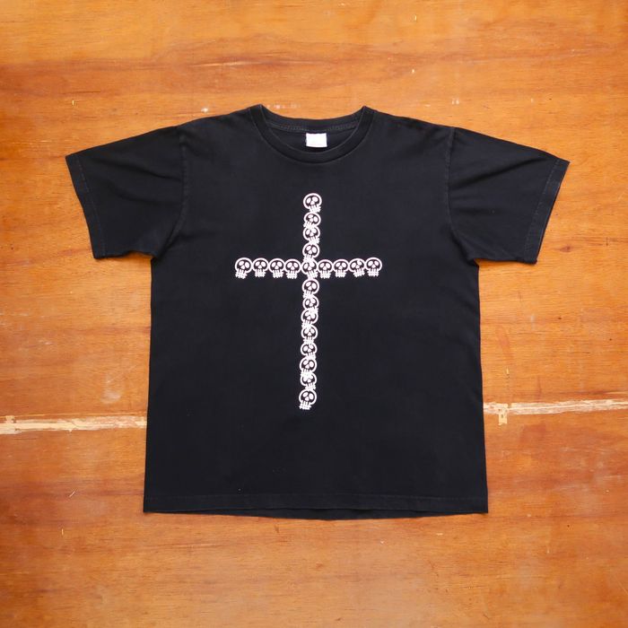 Vintage 🔥 Number (N)ine 1st Anniversary Skull Cross Tees | Grailed
