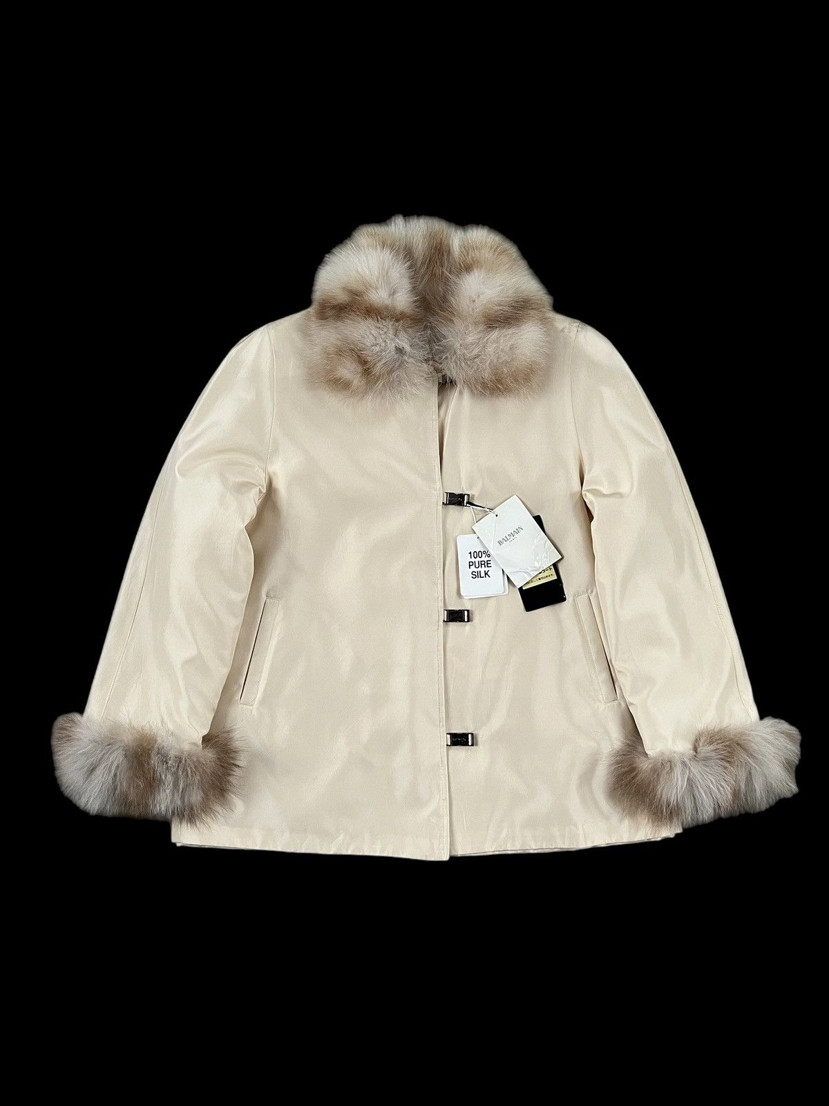 Balmain × Luxury × Pierre Balmain Vintage 90s Balmain Reversible Fur ...