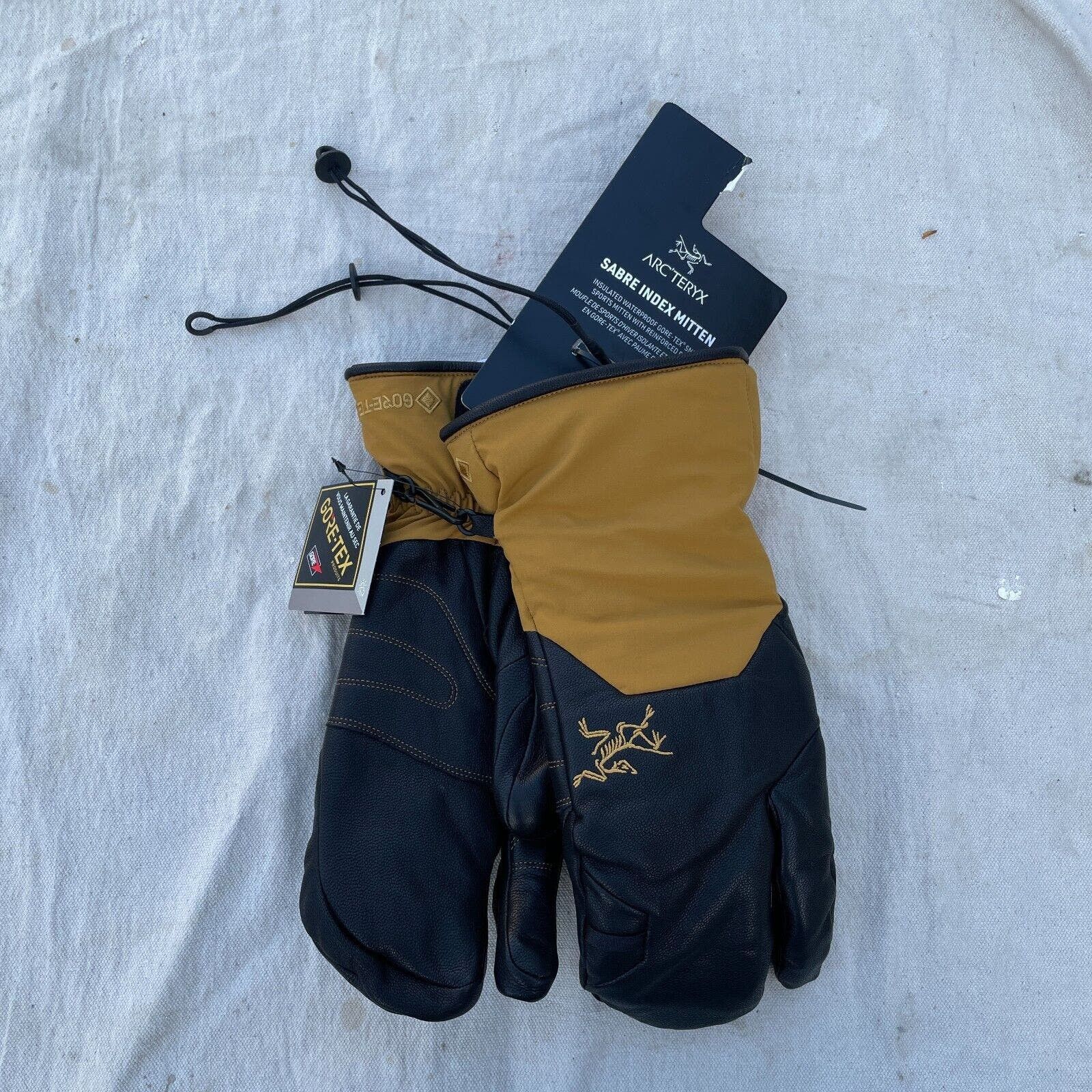 Arc'Teryx Arcteryx Sabre Index Mitten Leather Goretex Mitten Gloves ...