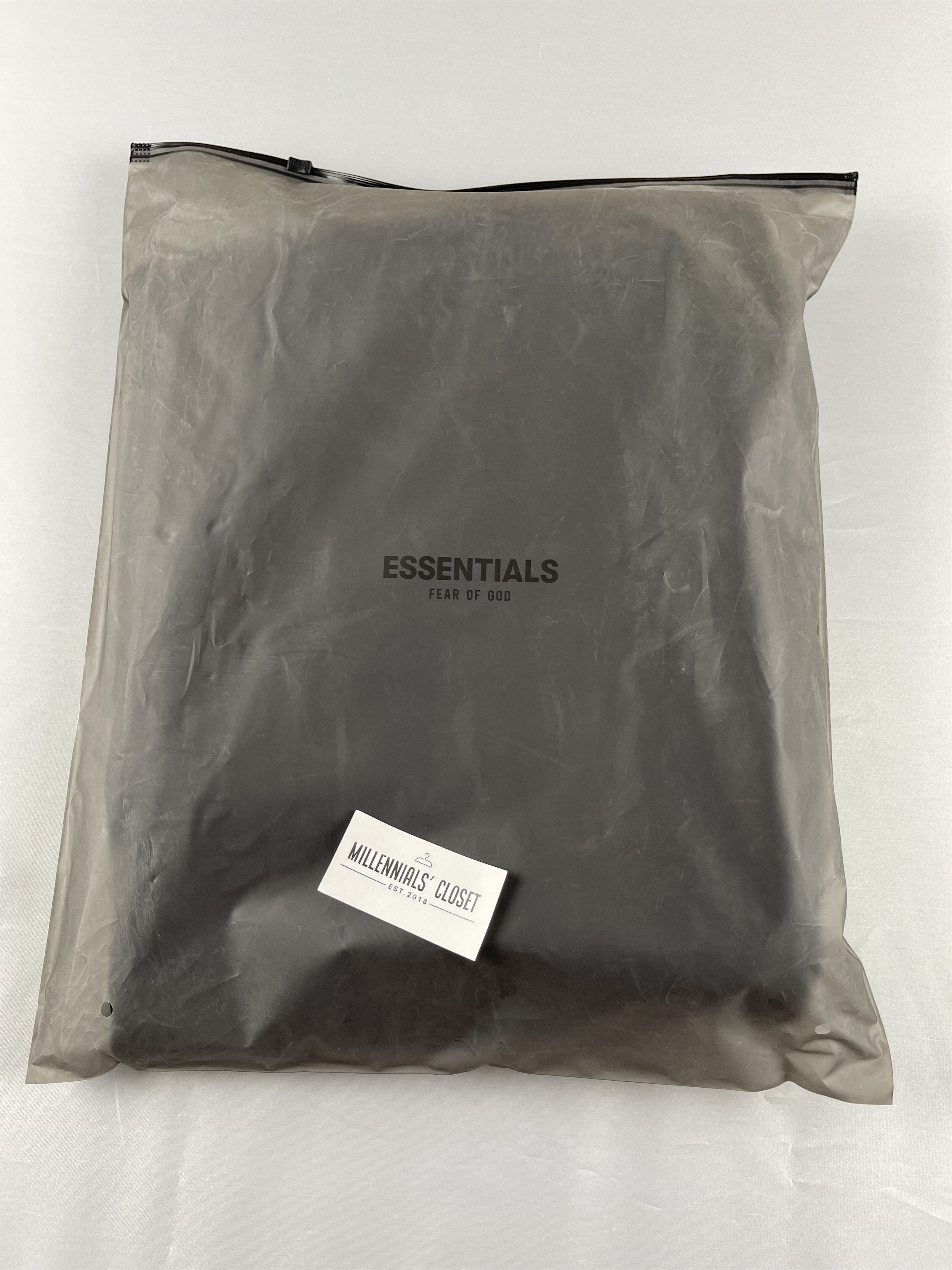 Fear of God Fear of God Essentials Lounge Set Jet Black SS24 size M ...