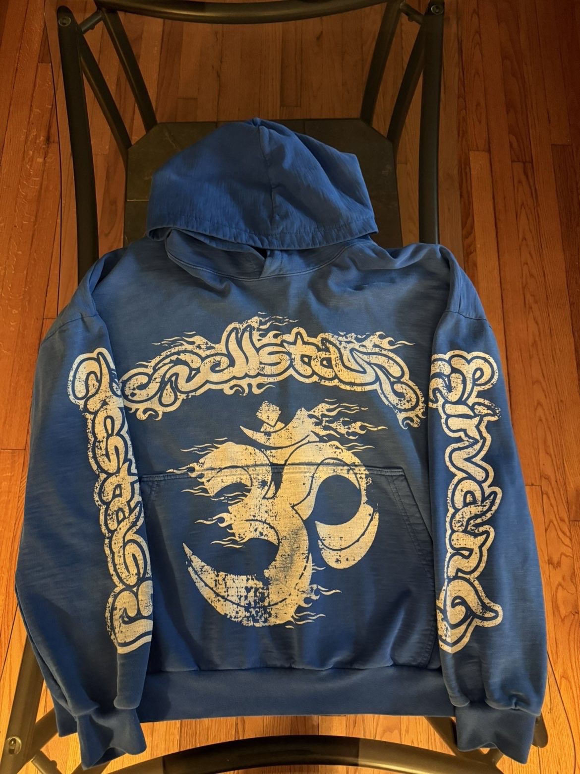 HELLSTAR Hellstar Blue Yoga Hoodie | Grailed