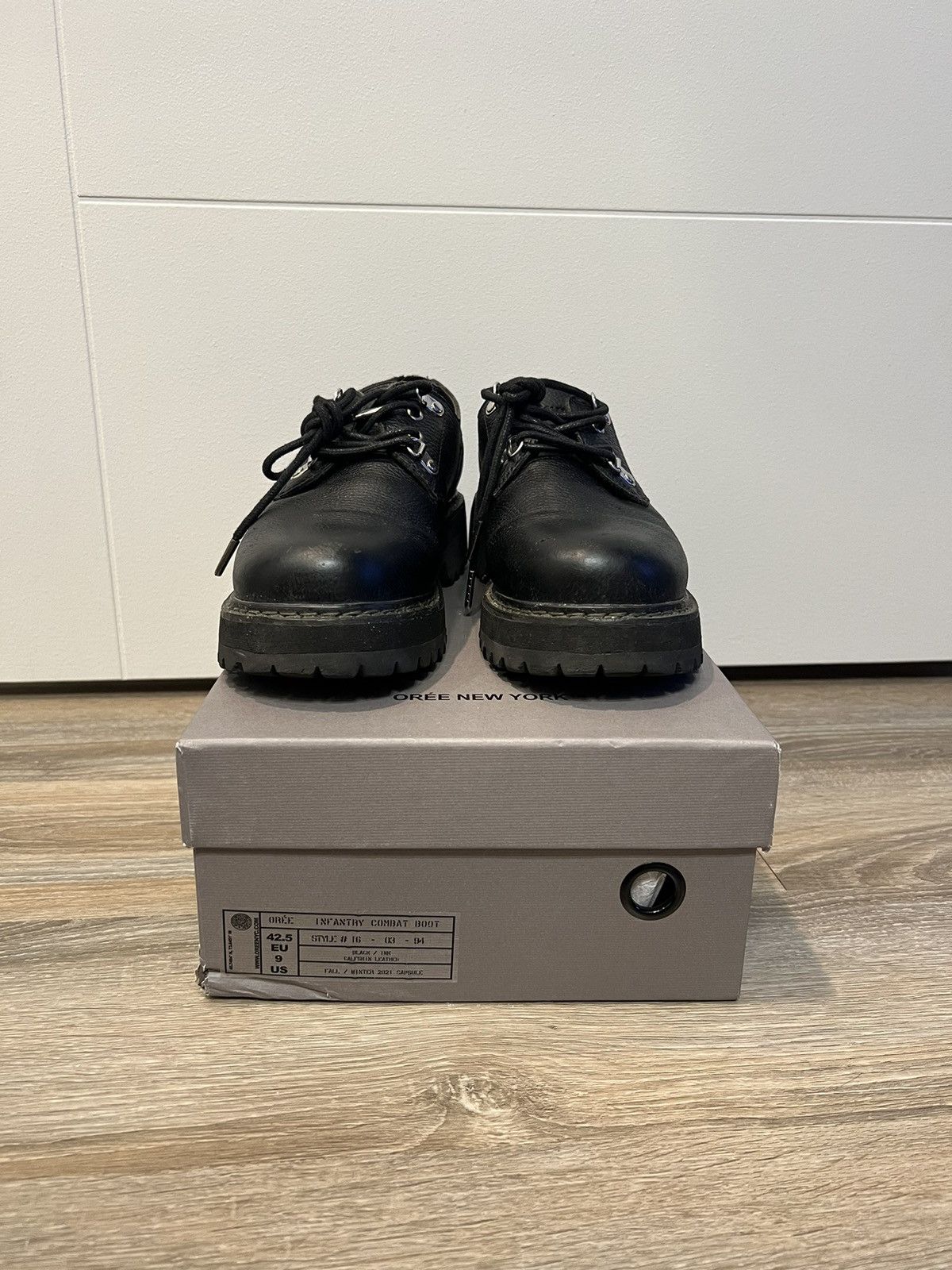 Oree New York Oree Infantry Combat Boots | Grailed