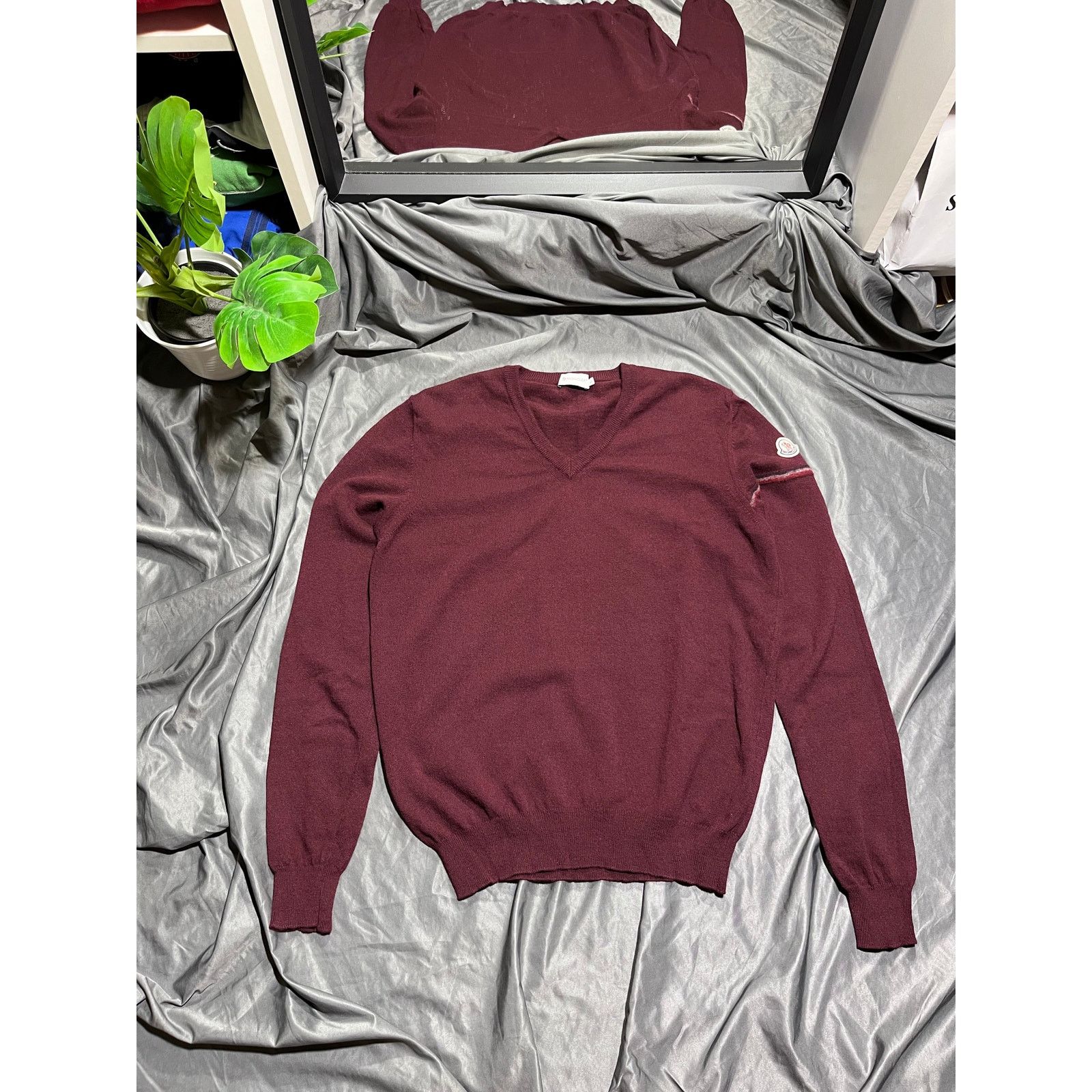 Cashmere & Wool × Italian Designers × Moncler Moncler sweater 100% wool ...