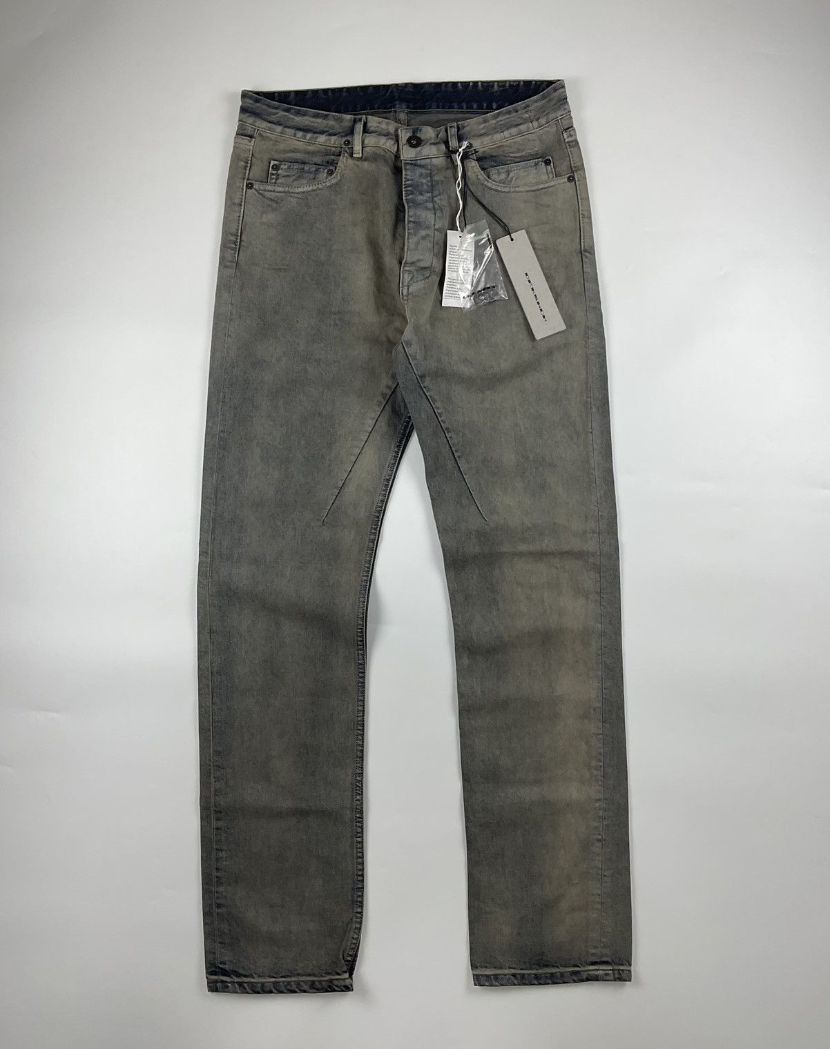 Rick Owens × Rick Owens Drkshdw Rick Owens S/S'17 Hustler Torrance Cut Denim | Grailed