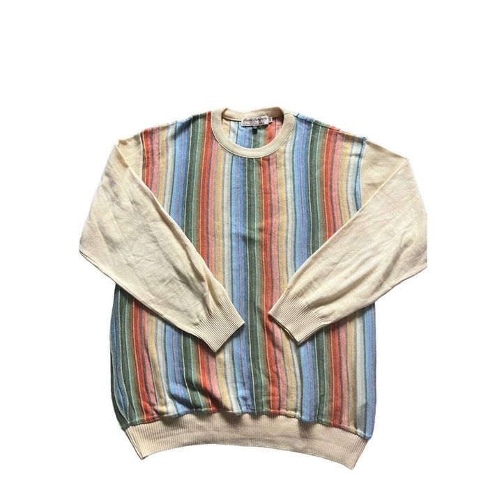 Norm Thompson Vintage Norm Thompson Sweater Men Large Yellow Textured ...