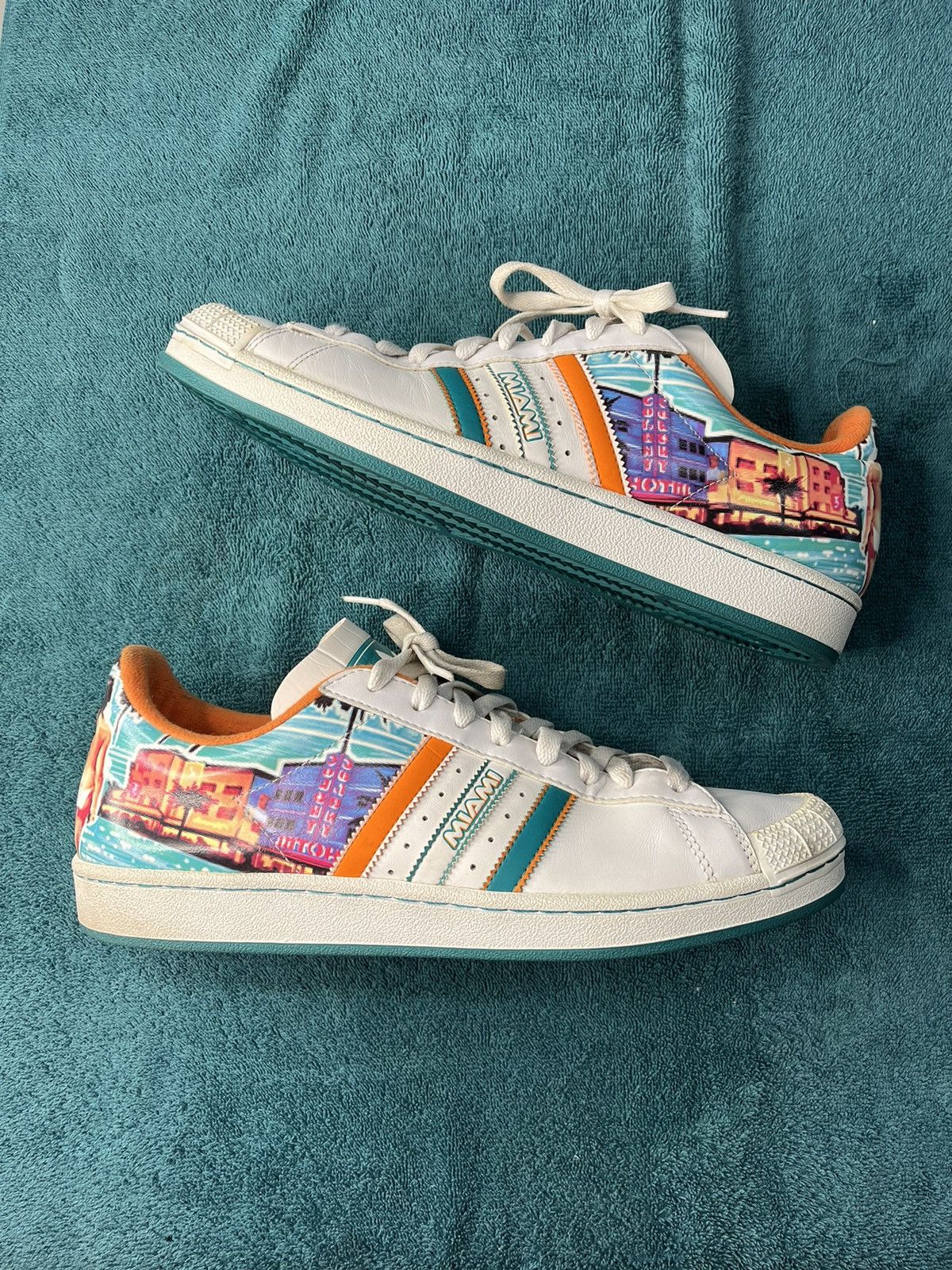 Adidas Adidas HalfShell Low City Pack Miami Sneakers Mens 13 043557 ...