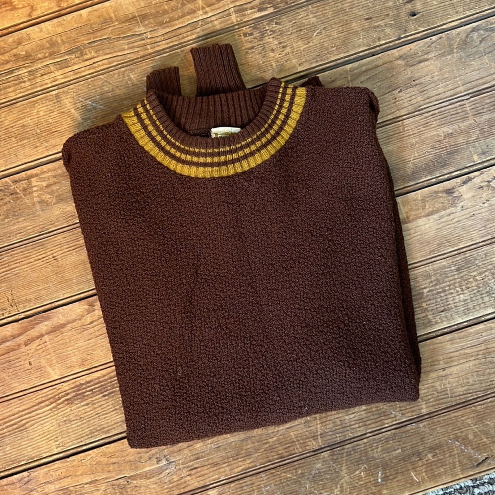 1 Mens Vintage 1960s mock neck Drummond pullover sweater Mcm | Grailed