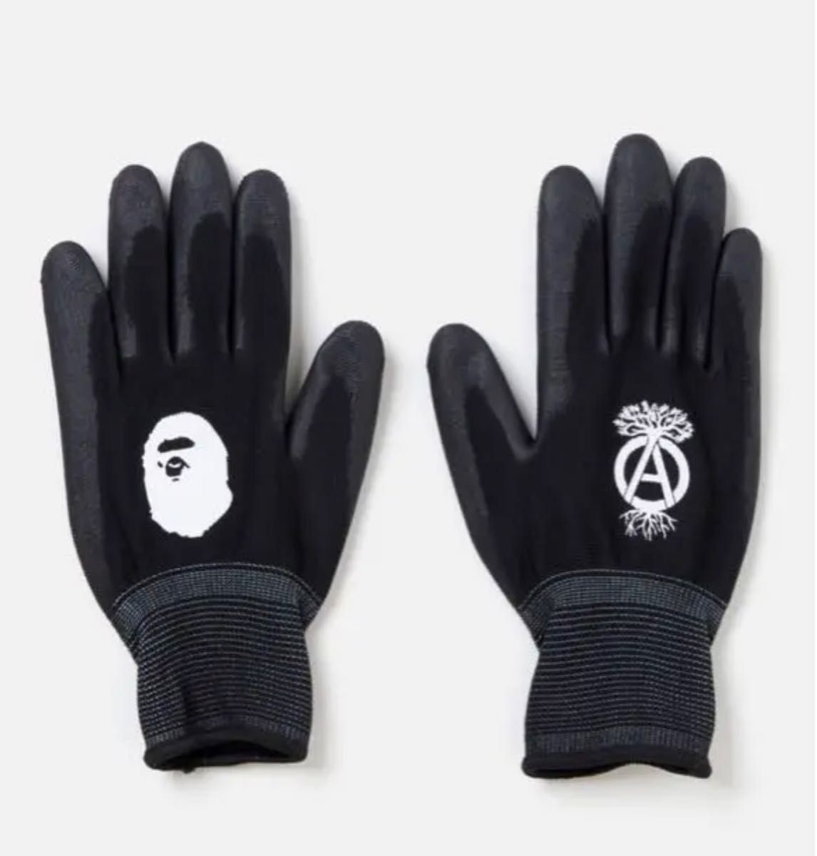 Bape 🔥 NEW BAPE GLOVES x Neighborhood BLACK LOGO ape head | Grailed