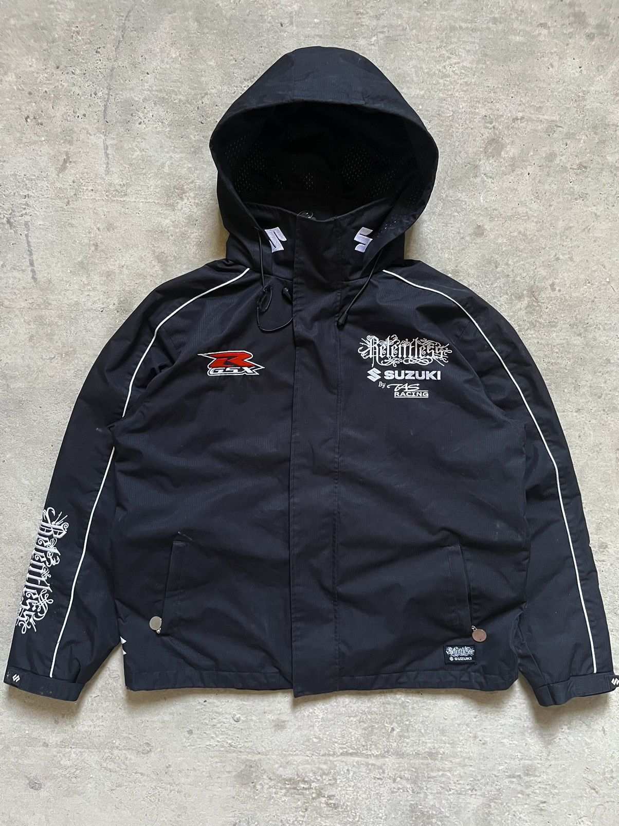 Vintage Vintage Suzuki Relentless Racing Zip Hoodie Jacket | Grailed