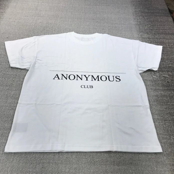 Hood By Air Anonymous club Fnf tee shirt (og print) | Grailed