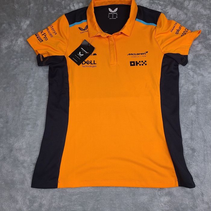 Malcolm McLaren McLaren F1 Papaya Team Polo 2023 Size Large | Grailed