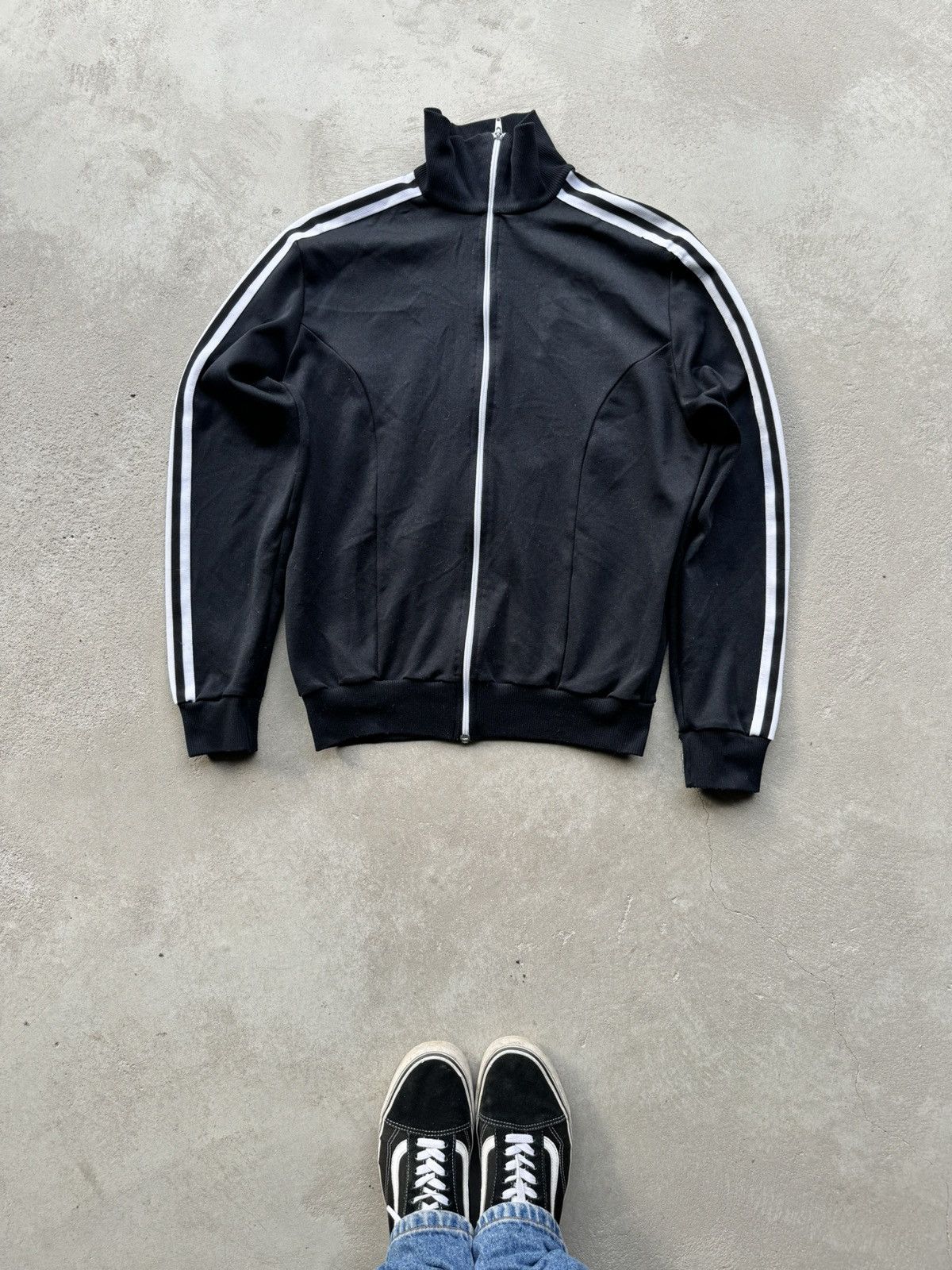 Adidas × Vintage Vintage 60s Adidas Track Top Zip Rare Casual | Grailed