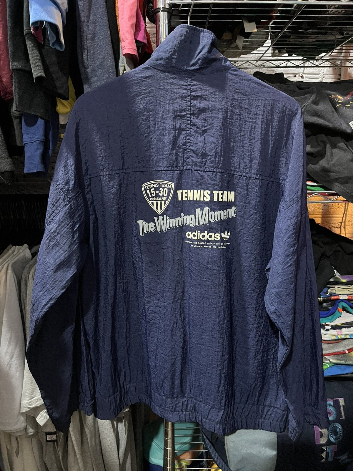 Adidas × Vintage Adidas Tennis Team The Winning Moment Jacket 90s | Grailed