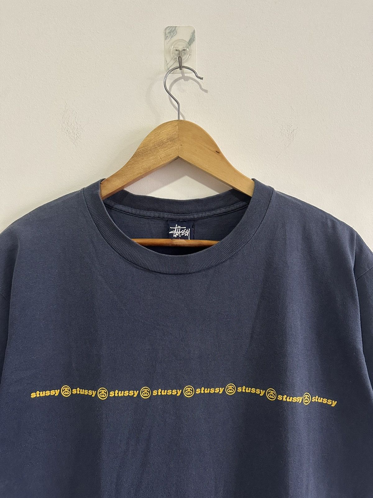 Made In Usa × Stussy × Vintage Vintage 90’s Stussy Signature rare USA single stitch | Grailed