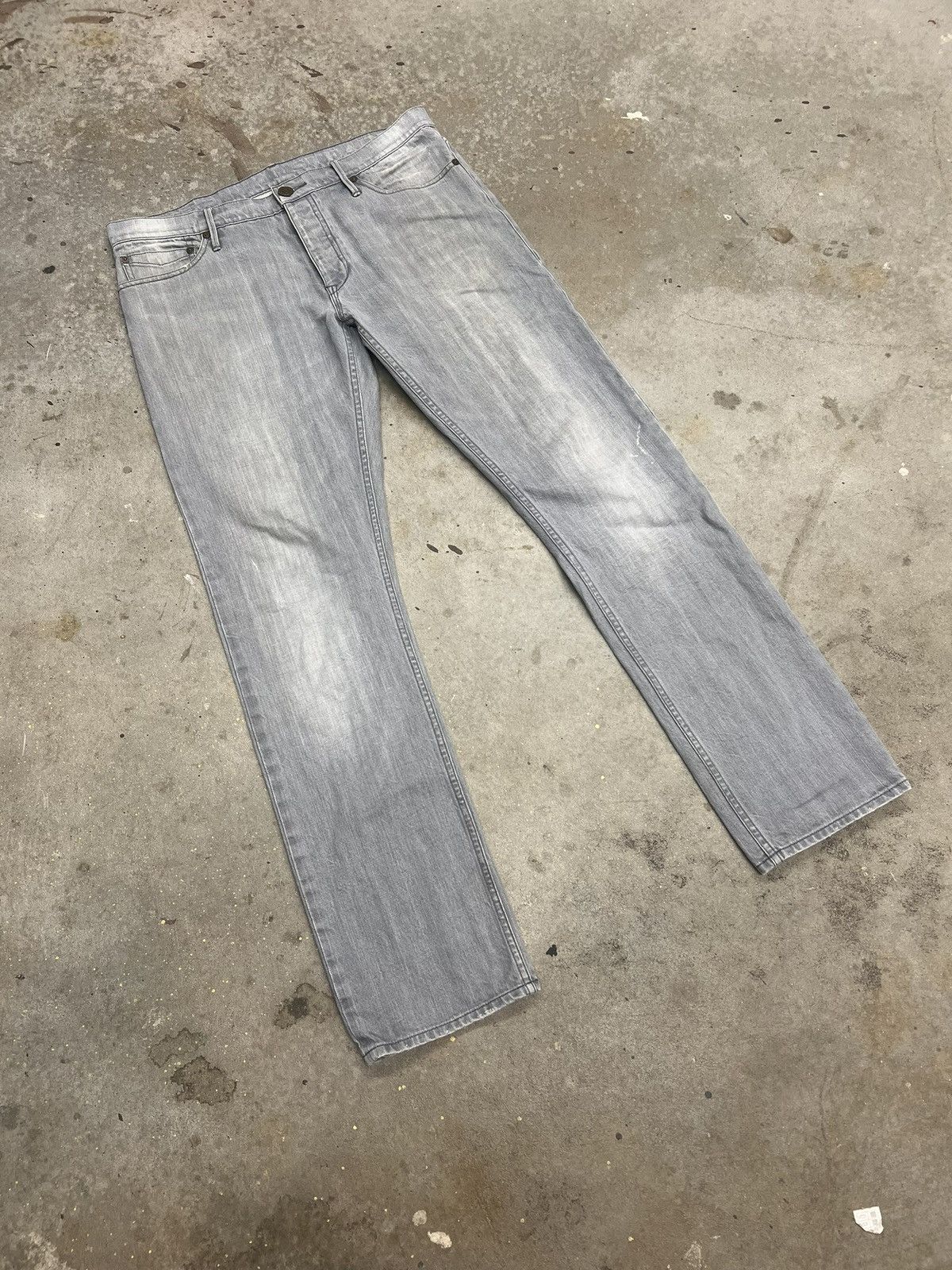 Burberry jeans mens silver store