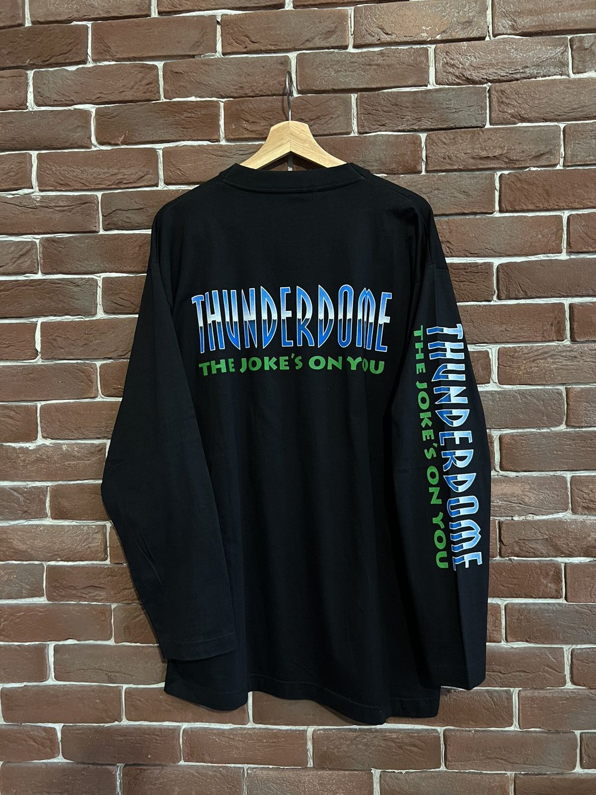 Vintage Rare Vintage Grail Thunderdome Wizard Gabber Band Tshirt 90s ...