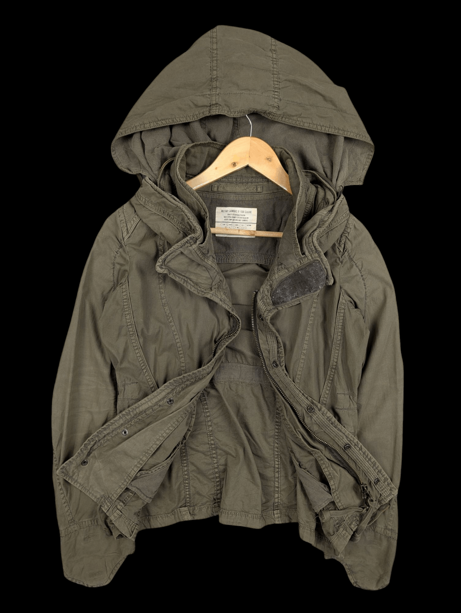 GOA 2000s G.O.A- Cyber Military Bono Jacket | Grailed